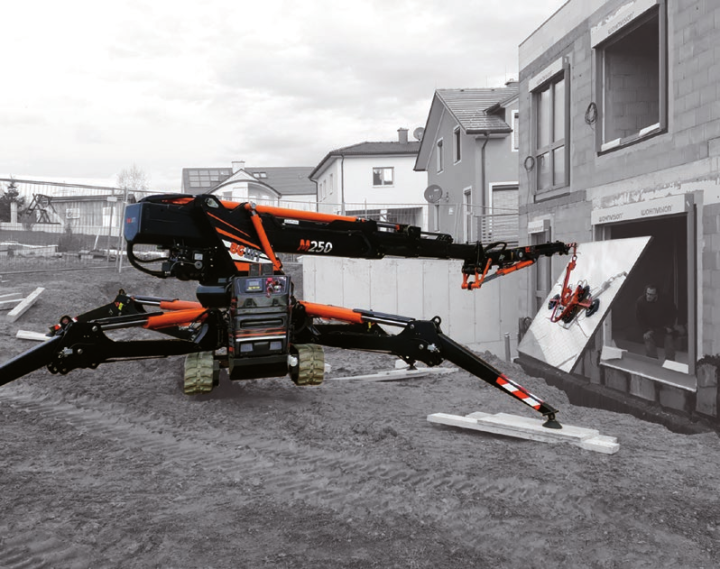 Minikraan BG-Lift M250 - Reno Lifting Construct